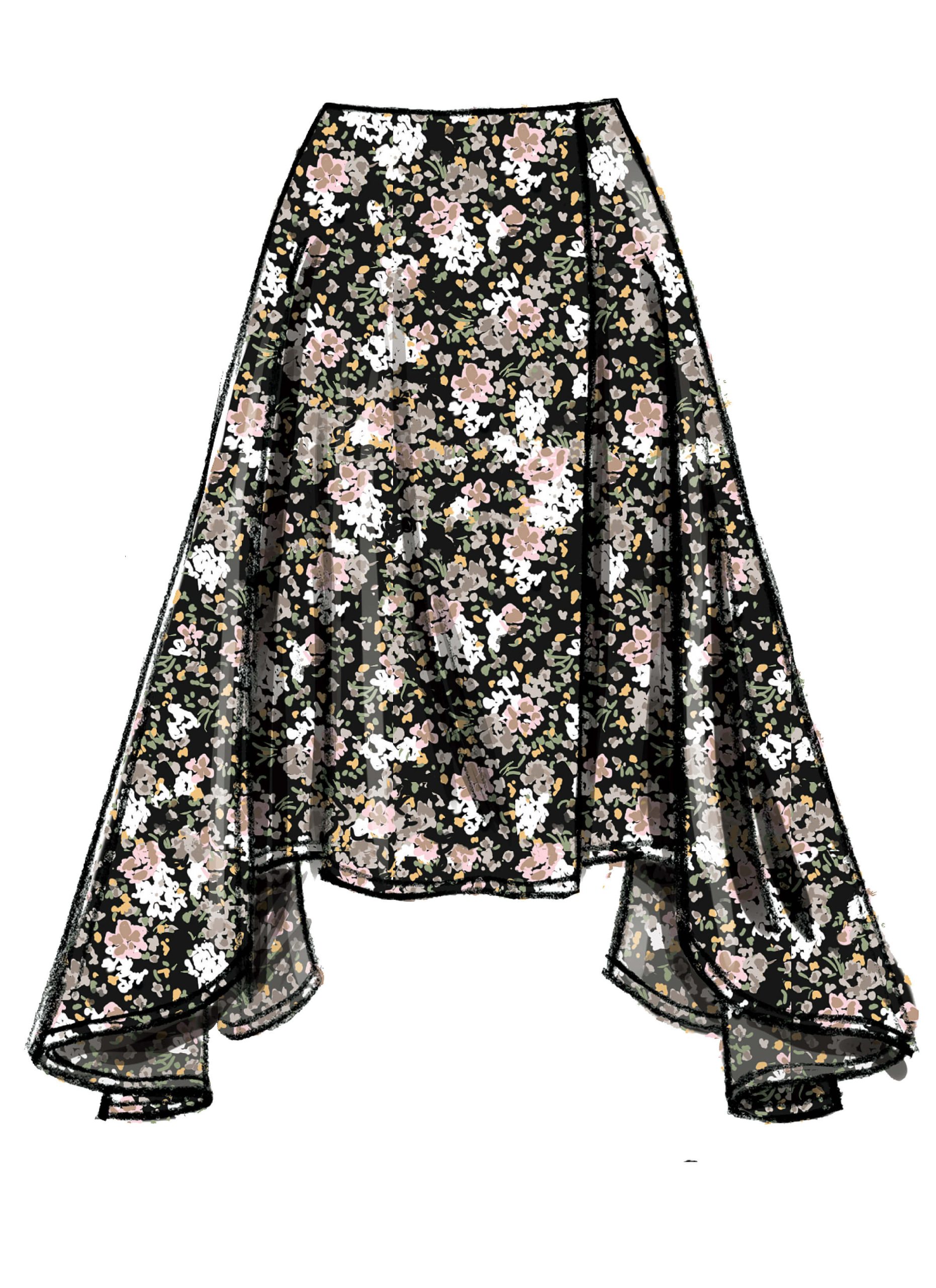 Vogue Patterns V8956 Misses’ Skirt - Sewdirect Australia