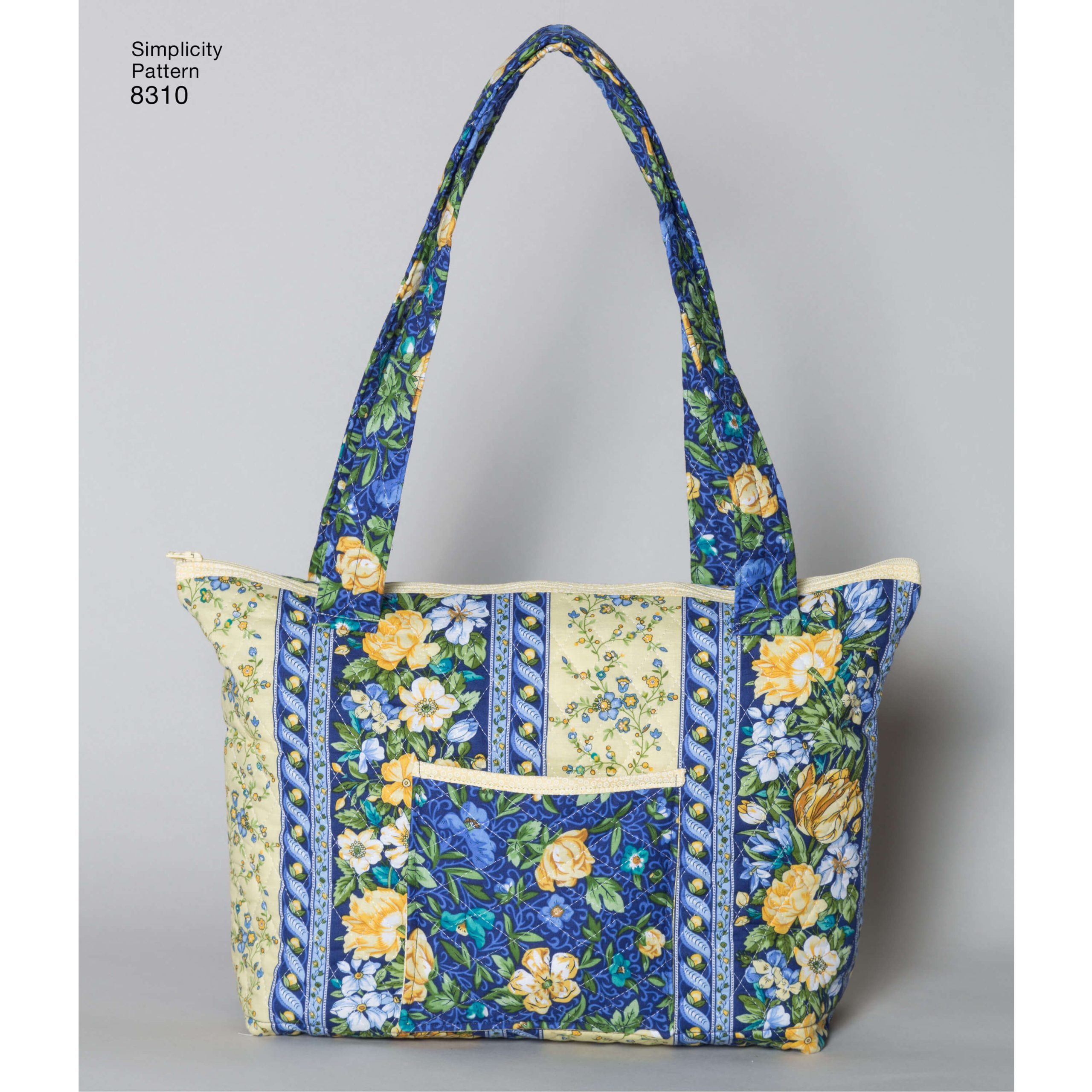 Simplicity Pattern 8310 Quilted Bags in Three Sizes - Sewdirect Australia