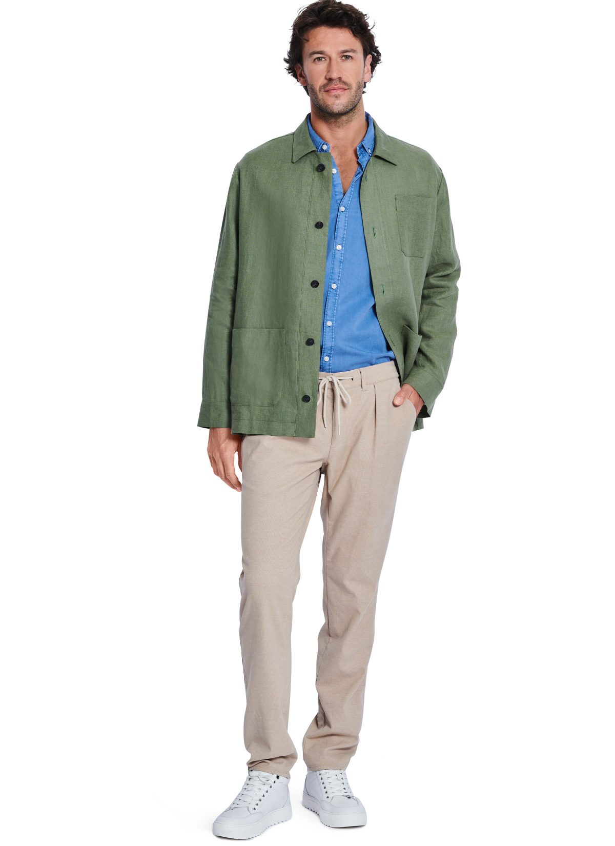 Burda Style pattern B5842 Men’s Shirt - Sewdirect Australia