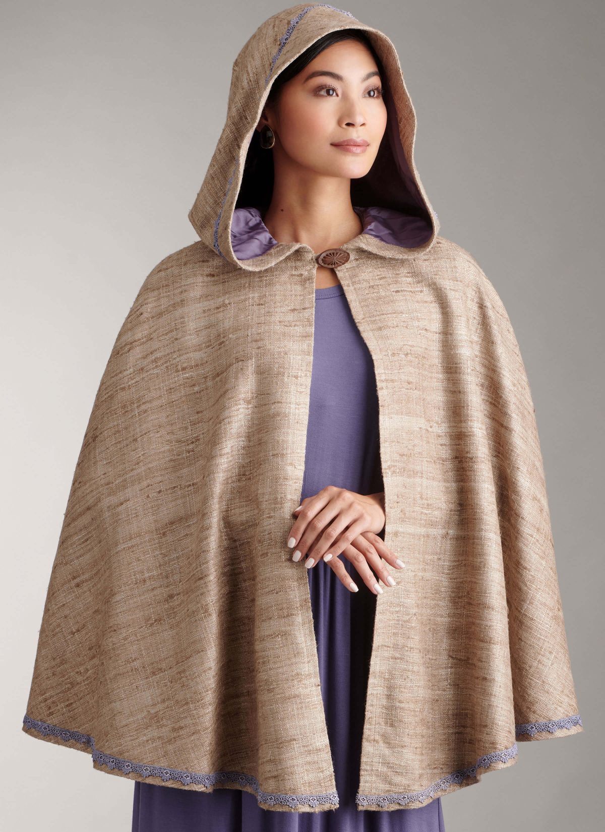 Simplicity Sewing Pattern S9944 Misses’ Capelet and Cape in Two Lengths ...