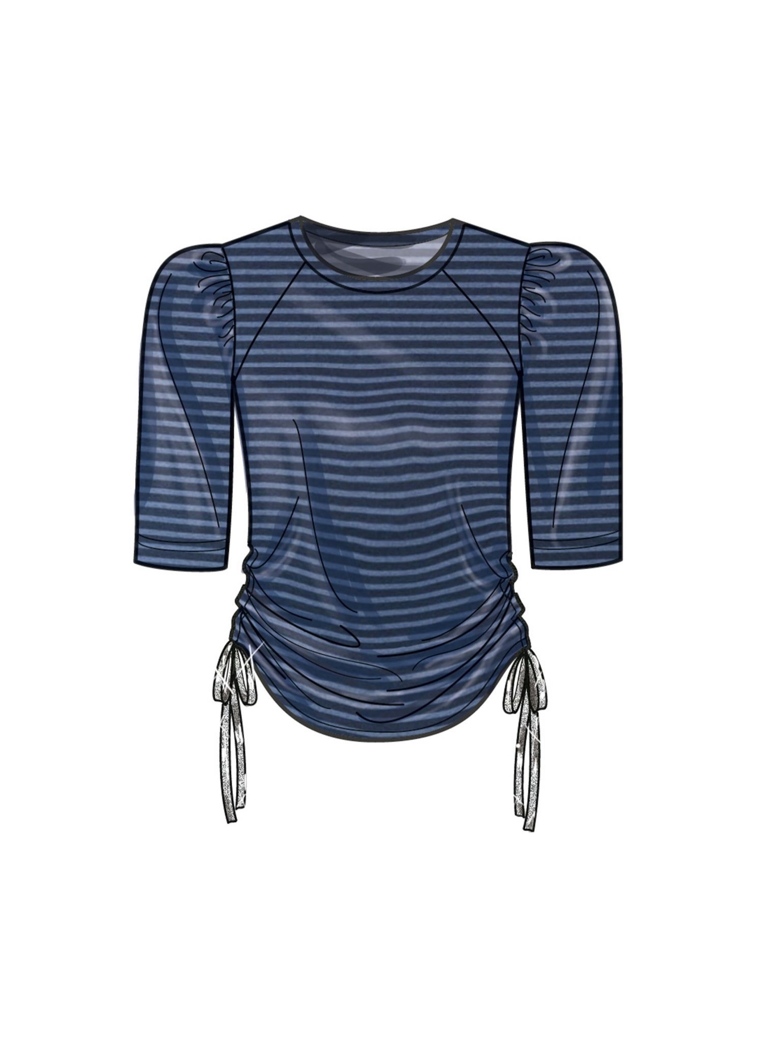 New Look Sewing Pattern N6782 Misses’ Knit Top and Skirt - Sewdirect ...