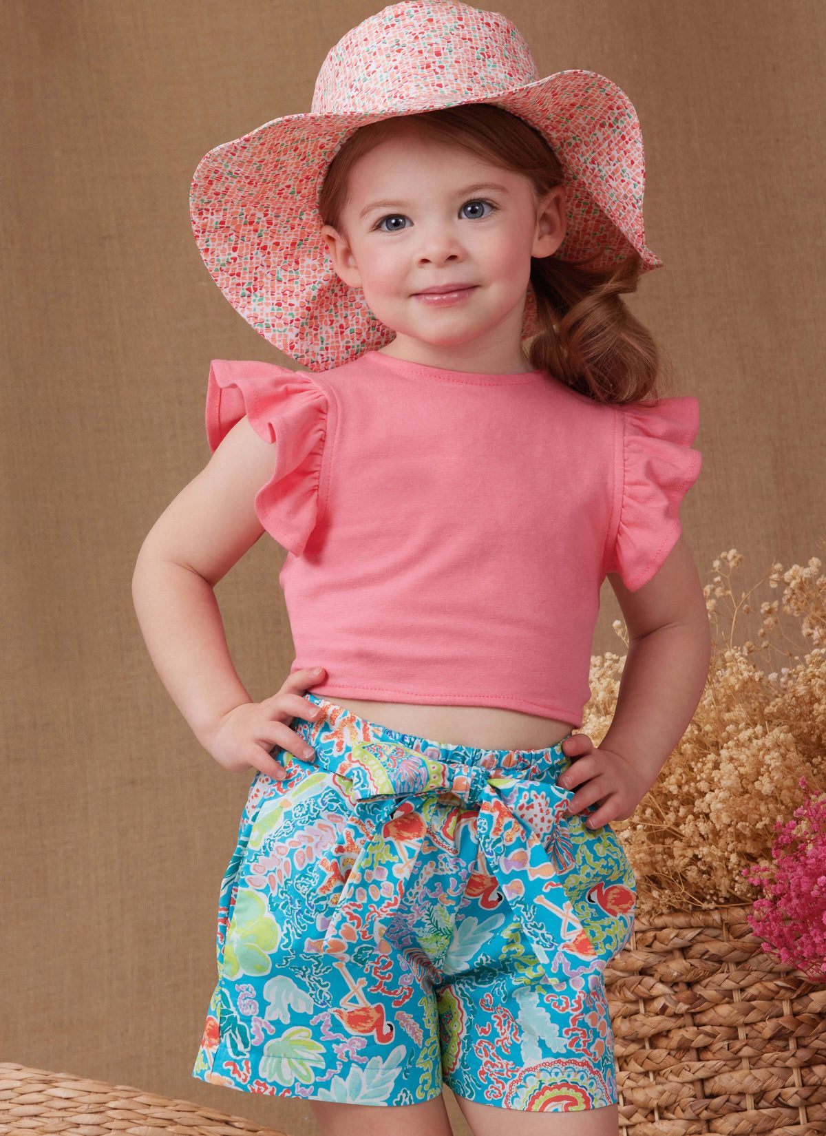 Simplicity Sewing Pattern S9961 Toddlers’ Shorts, trousers, Hat and ...
