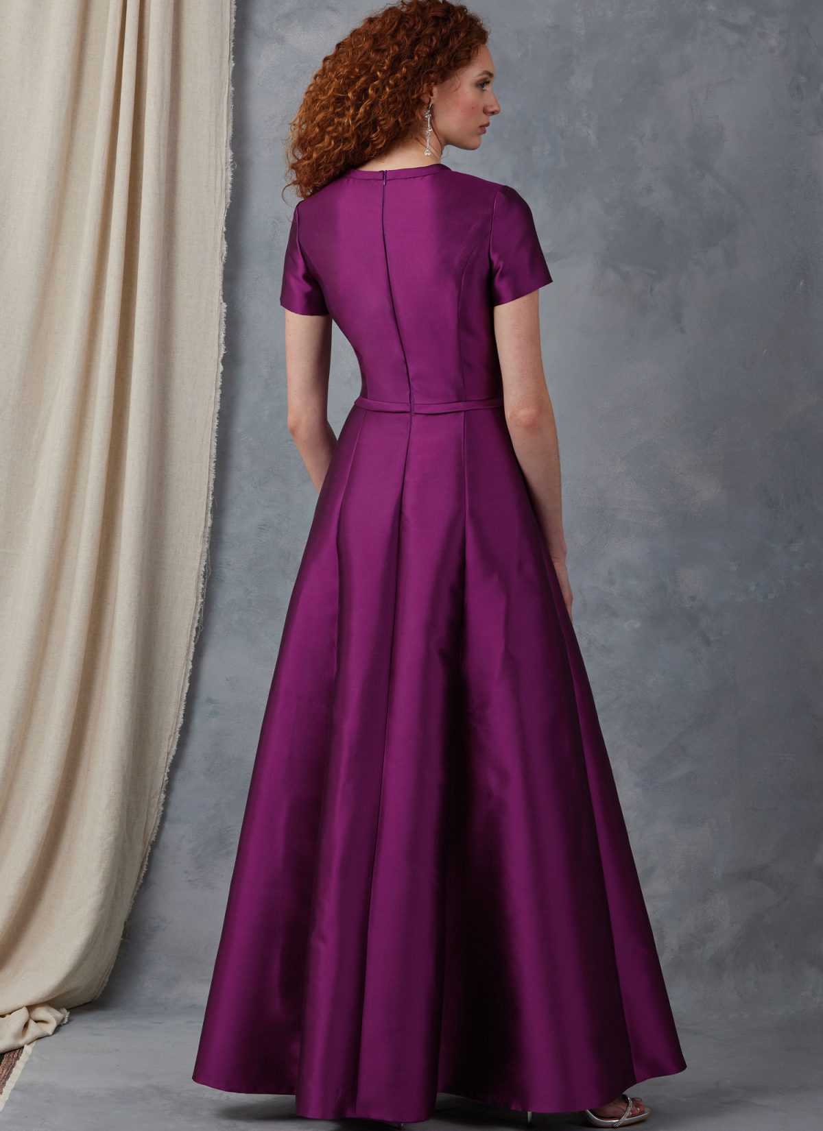 Vogue Sewing Pattern V2044 Misses’ Dress with Sleeve and Length ...