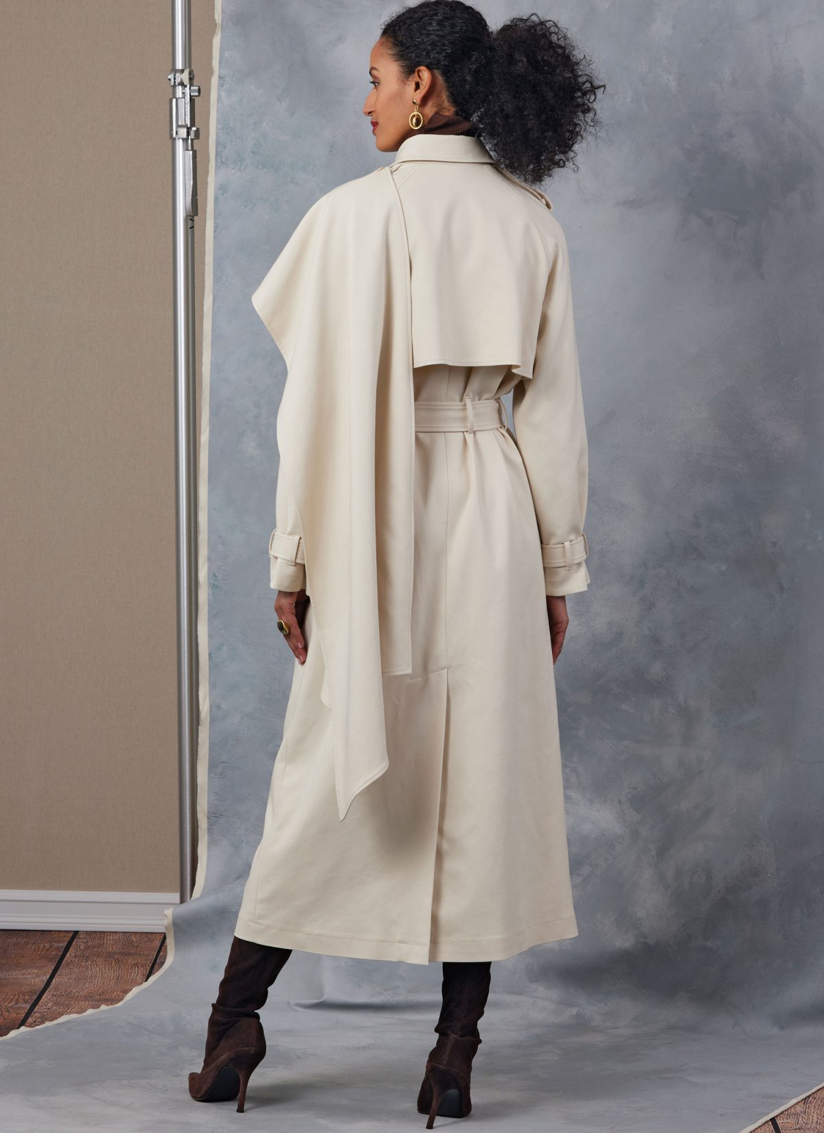 Vogue Sewing Pattern V2055 Misses’ Trench Coats and Belt - Sewdirect ...