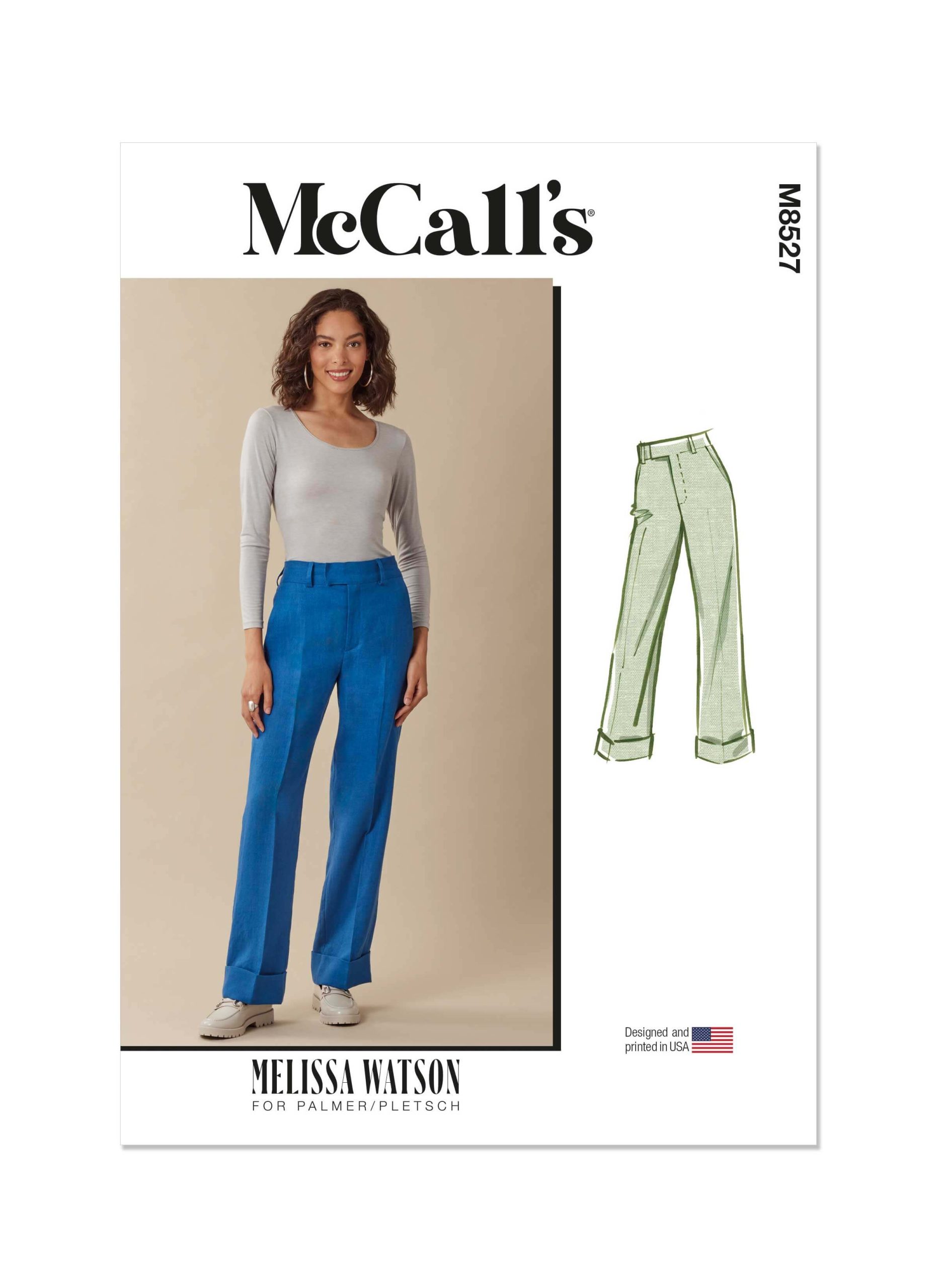 McCall’s Sewing Pattern M8527 Misses’ Pants by Melissa Watson for ...