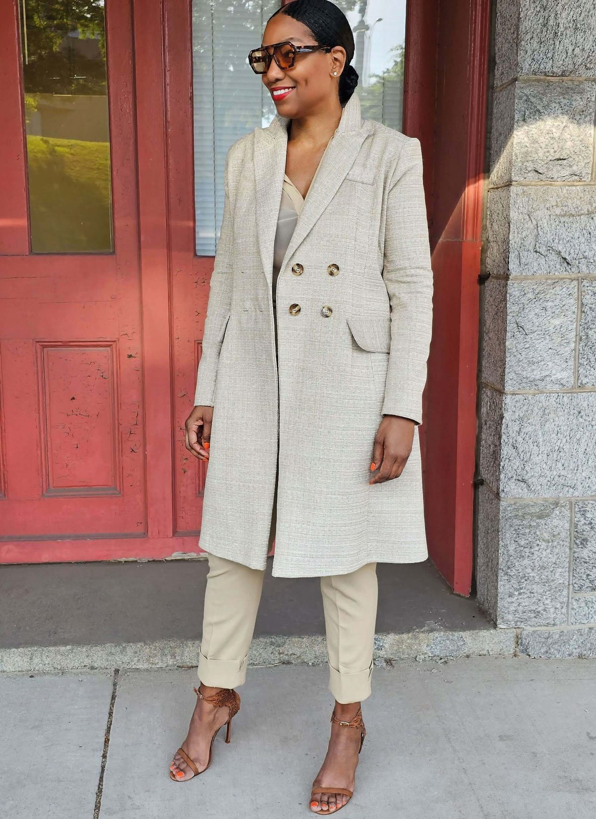 Know Me Sewing Pattern ME2103 Misses’ Lined Coat in Two Lengths by ...