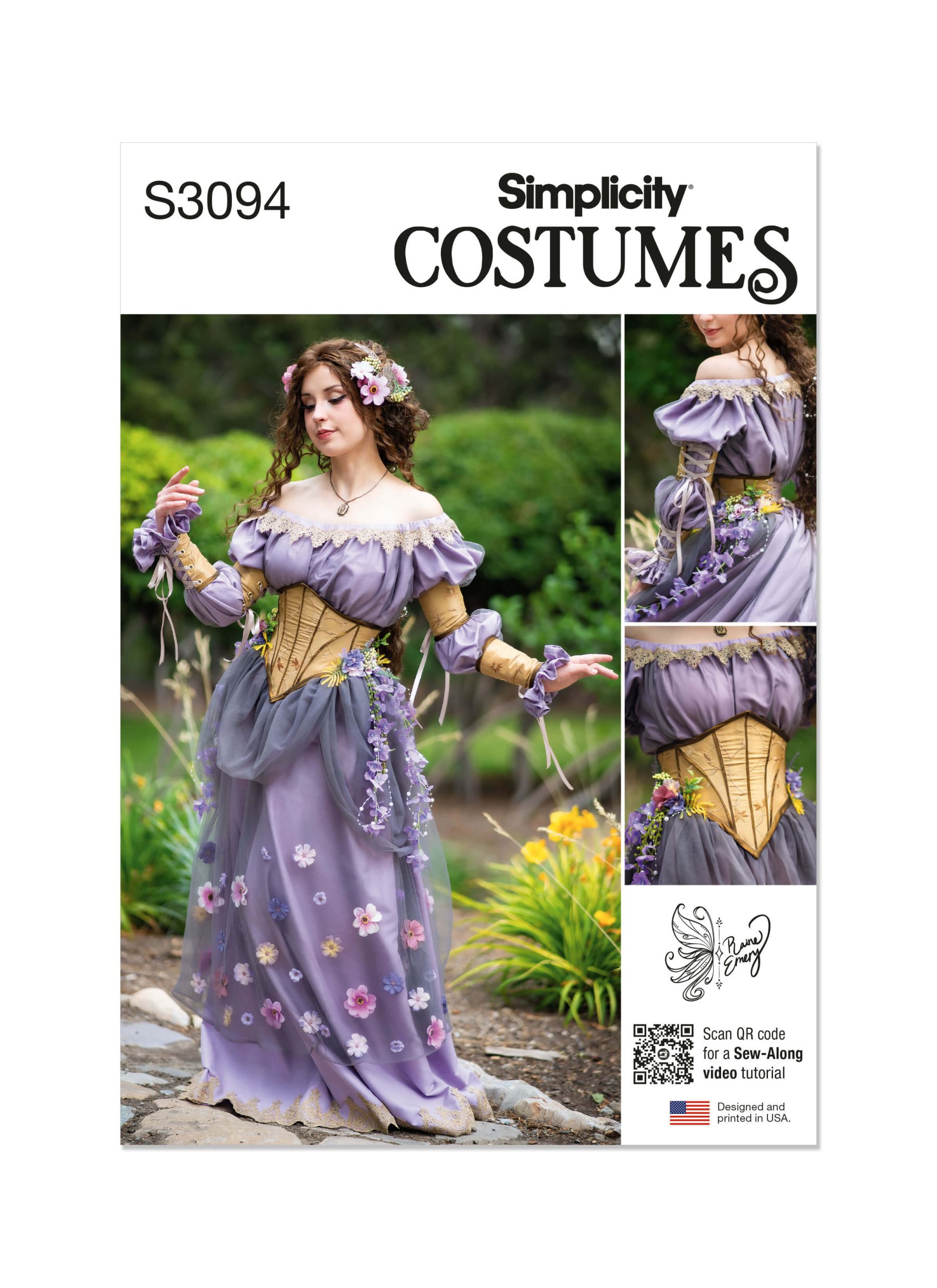 Simplicity Sewing Pattern S3094 Misses’ Costume by Raine Emery ...