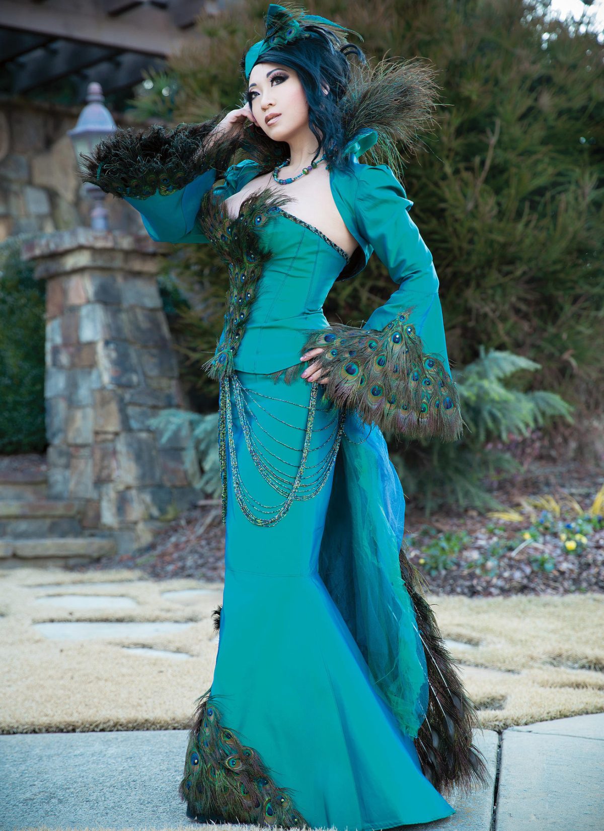 McCall’s Sewing Pattern M7218 Yaya Han Peacock Jacket, Corset and Skirt - Sewdirect Australia