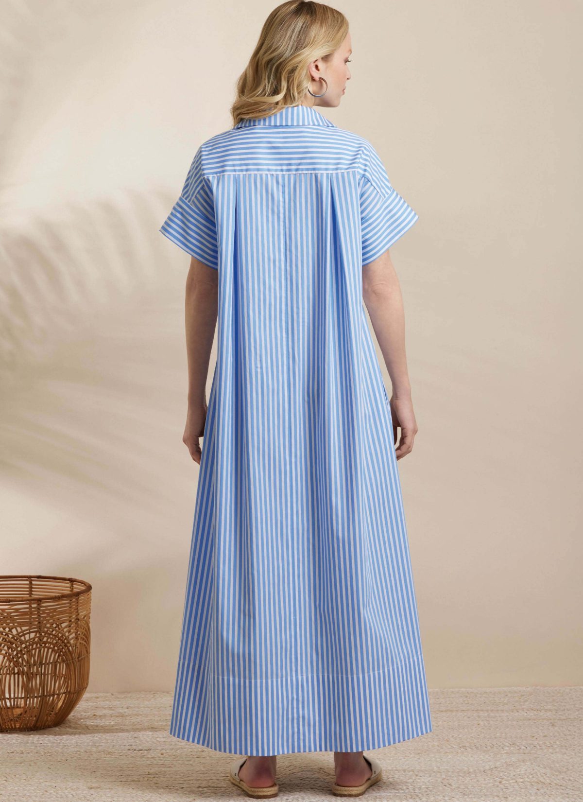 Simplicity Sewing Pattern S3130 Misses’ Collared Dress in Three Lengths ...