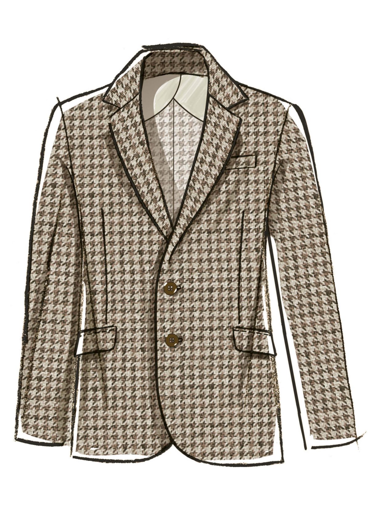 McCall’s Sewing Pattern M8614 Unisex Blazer - Sewdirect Australia