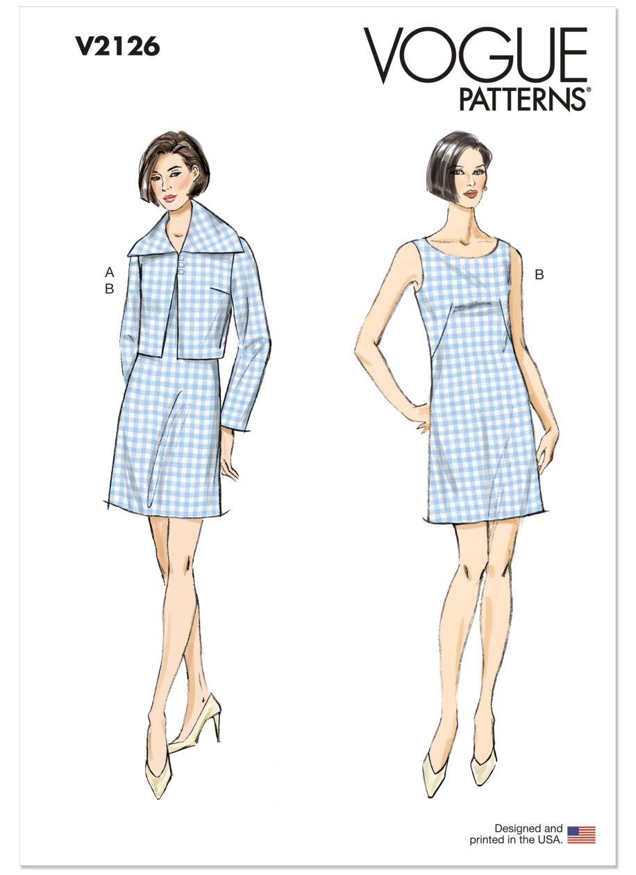 Vogue Patterns Sewing Pattern V2126 Misses’ and Miss Petite Jacket and ...